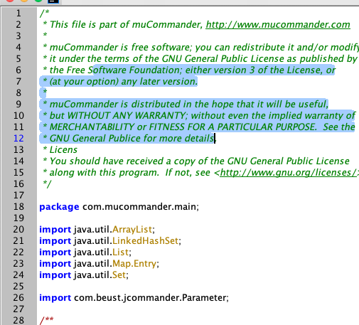 Selected text practically unreadable · Issue #806 · mucommander/mucommander · GitHub
