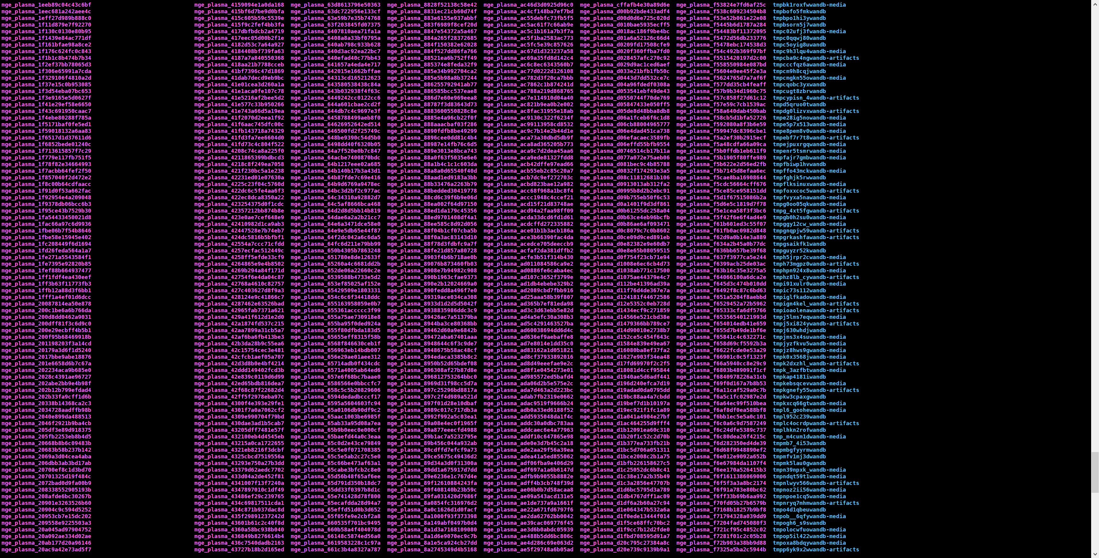MegEngine会在/tmp/路径下创建大量mge_plasma_*的文件 · Issue #394 · MegEngine/MegEngine · GitHub