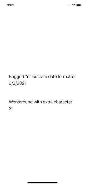 [Bug] StringFormat for integer day applies incorrect format · Issue #13929 · xamarin/Xamarin ...
