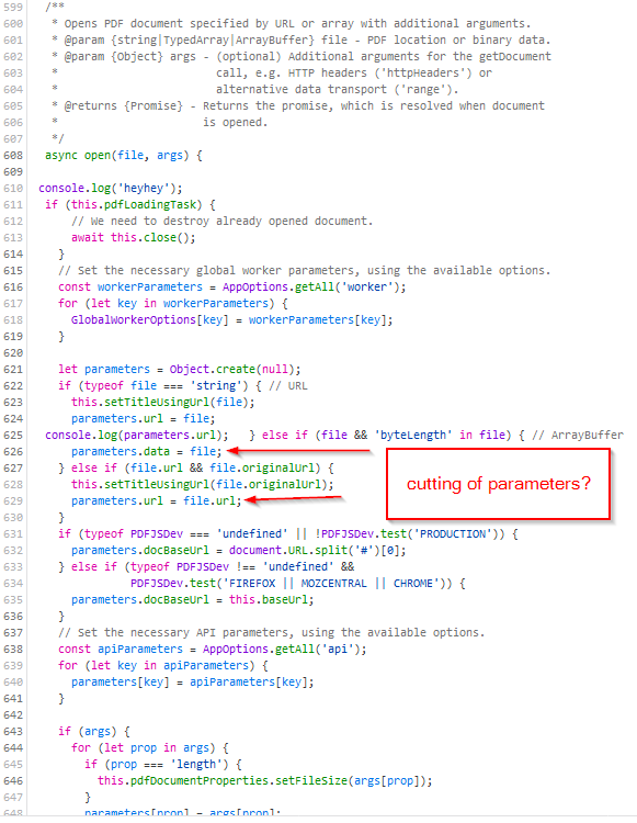 GET parameters are cut away · Issue #11180 · mozilla/pdf.js · GitHub