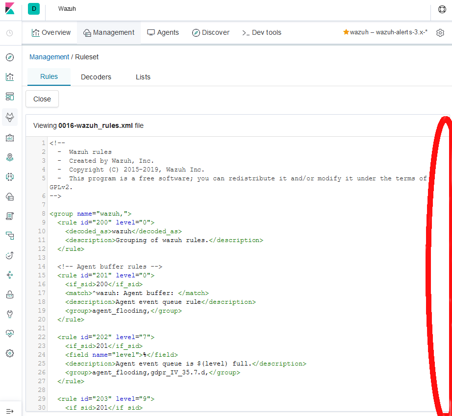 Missing Scrollbar On Firefox File Viewer · Issue 1650 · Wazuhwazuh Dashboard Plugins · Github