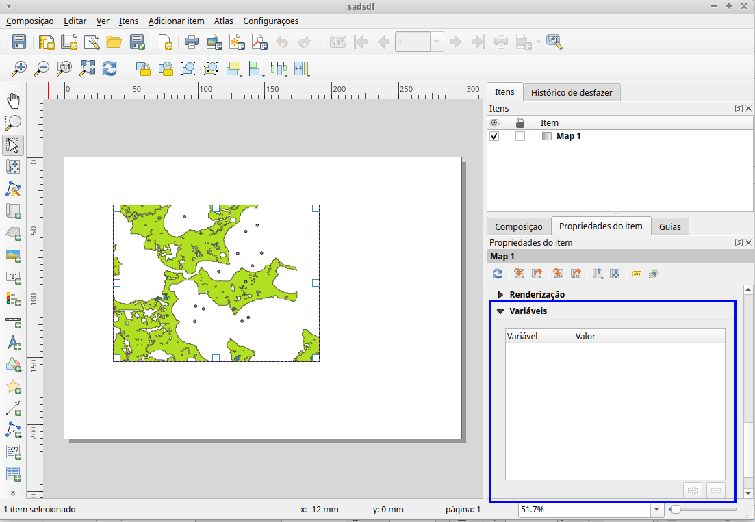 Variable List On Layout Items Disabled When System Locale Is Overriden