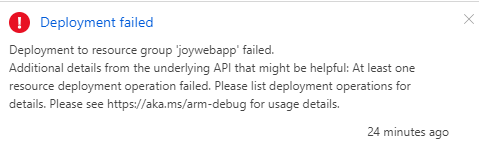 Create SignalR service: The SignalR service is in Failed status · Issue #260 · Azure/azure ...