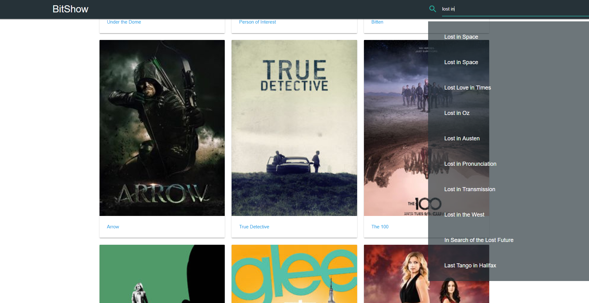 GitHub - dejan-krstic/bit-show-react: Single Page App, built with React and React Router
