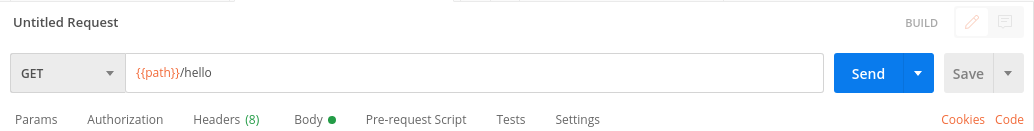 HTTP code generation doesn't handle variables in URL correctly · Issue #315 · postmanlabs ...