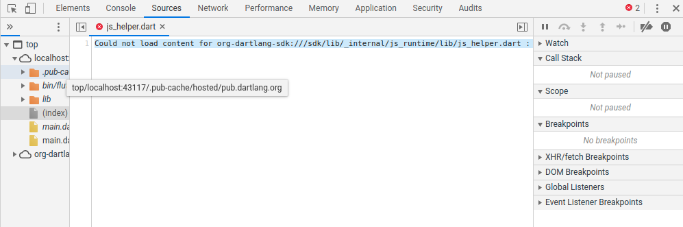 Web Unable To Runbuild Application In Release Mode · Issue 49500 · Flutterflutter · Github