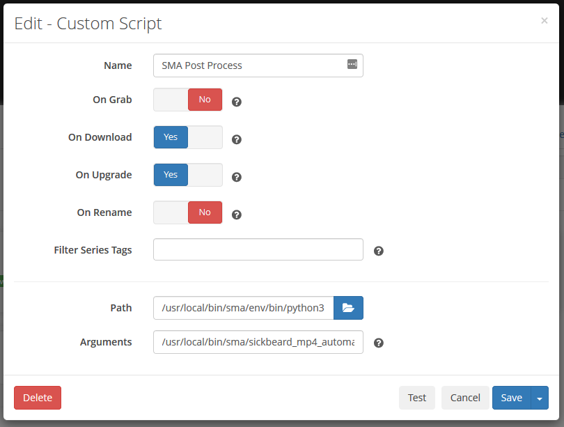 Docker support · Issue #412 · mdhiggins/sickbeard_mp4_automator · GitHub