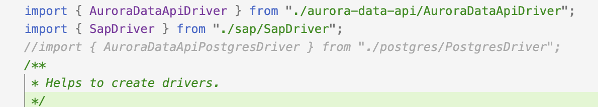 AuroraDataApiPostgresDriver is not exported from "./postgres/PostgresDriver" · Issue #6503 ...