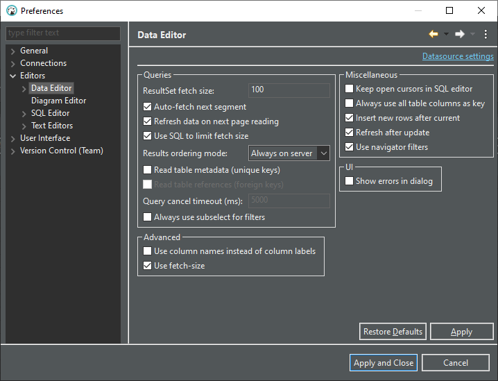 Enablement Of Fetch All Rows Button Is Broken In 2115 It Works In 2114 · Issue 13636 9313