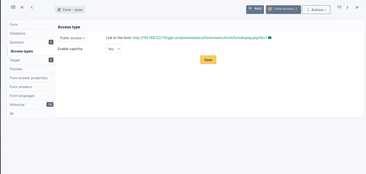 Plugin Actualtime Conflitct Only Public Forms · Issue 3141 · Pluginsglpiformcreator · Github 4105