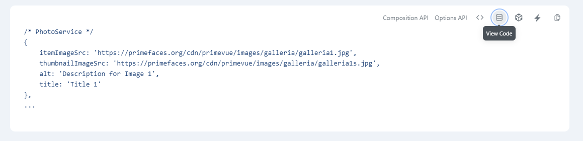 Galleria Documentation misleading · Issue #3850 · primefaces/primevue · GitHub