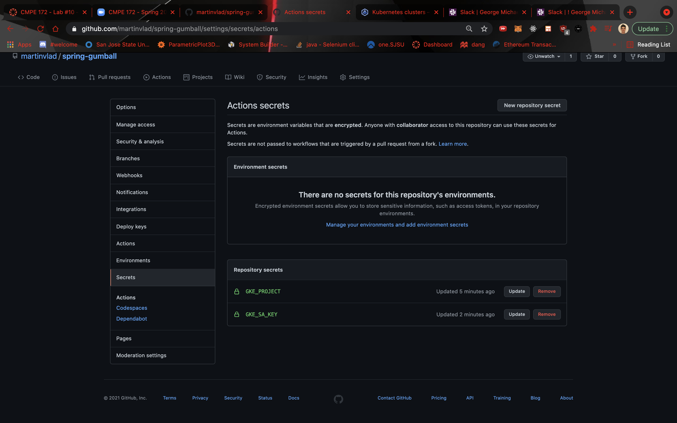 GitHub - martinvlad/spring-gumball