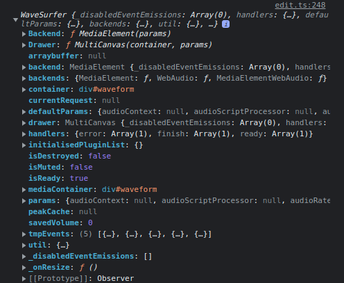 Zoom method not found in player.wavesurfer().surfer · Issue #163 · collab-project/videojs ...