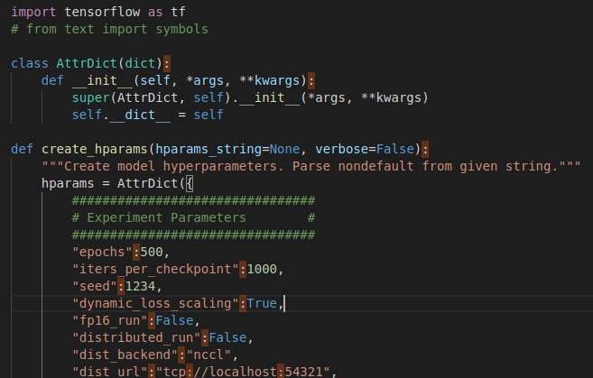 HParams was removed from tensorflow 2.0 · Issue #278 · NVIDIA/tacotron2 · GitHub