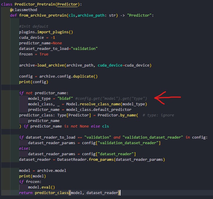 Loading archive for transfer learned model throws extended vocab error · Issue #4205 · allenai ...