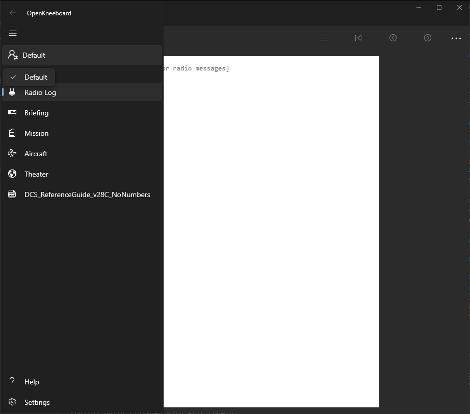 Add the possibility to save different presets/profiles · Issue #63 · OpenKneeboard/OpenKneeboard ...