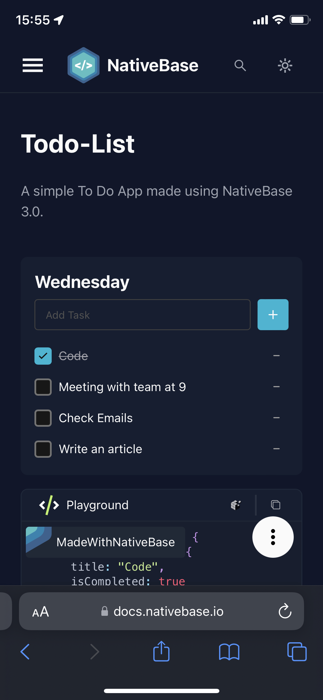 todo-list example broken on iOS & Android · Issue #129 · GeekyAnts/nativebase-docs · GitHub