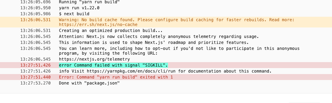 `now dev` resulting in intermittent by frequent `FATAL ERROR: Ineffective mark-compacts near ...