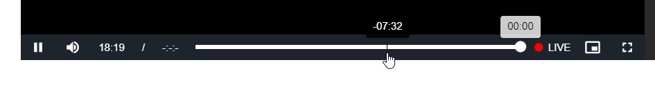 Use hls timestamp on progress bar · Issue #6848 · videojs/video.js · GitHub