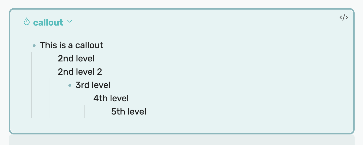 [BUG] Call outs and bullet points · Issue #23 · subframe7536/obsidian-theme-maple · GitHub
