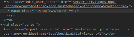 Edit user button missing · Issue #14808 · phpmyadmin/phpmyadmin · GitHub