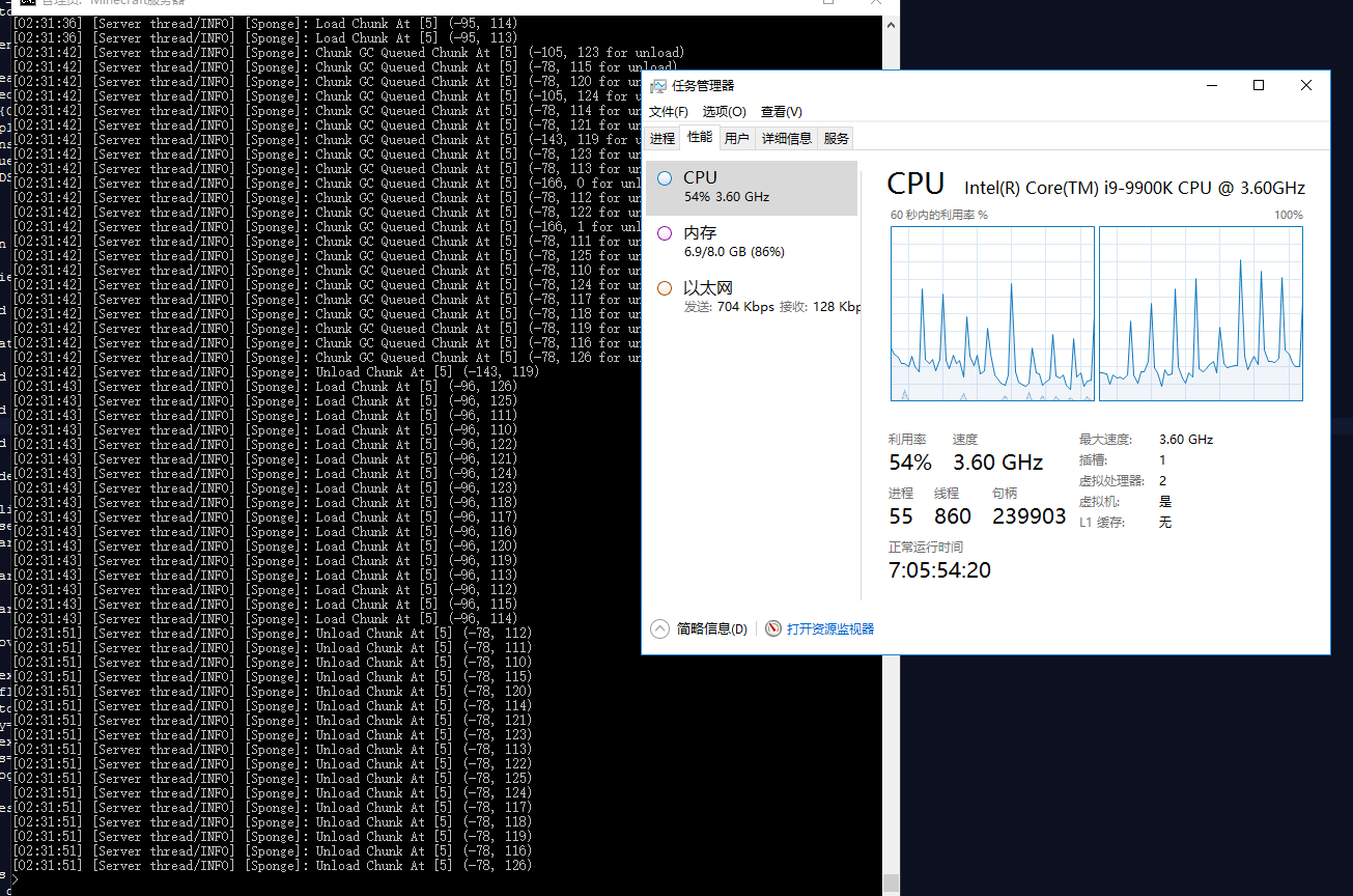 many chunks connected with each other load&unload in one tick too frequently. · Issue #2941 ...