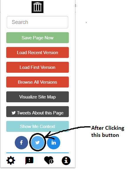"Share with Twitter" just opens twitter home page. · Issue #436 · internetarchive/wayback ...
