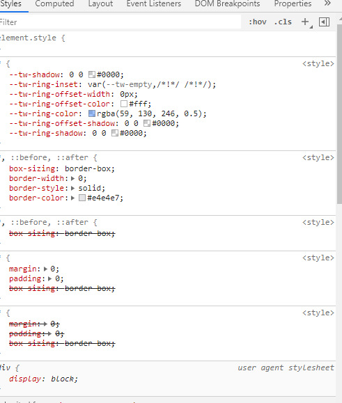 After Installing Tailwind In Vue 3 Vite Typescript The Initial Project Load Is Extremely