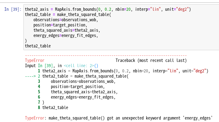 plotting theta squared plots in each energy bin and controlling ON/OFF ...