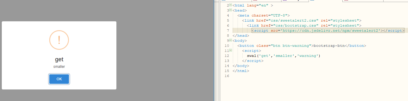 imcompatible with bootstrap · Issue #1300 · sweetalert2/sweetalert2 ...