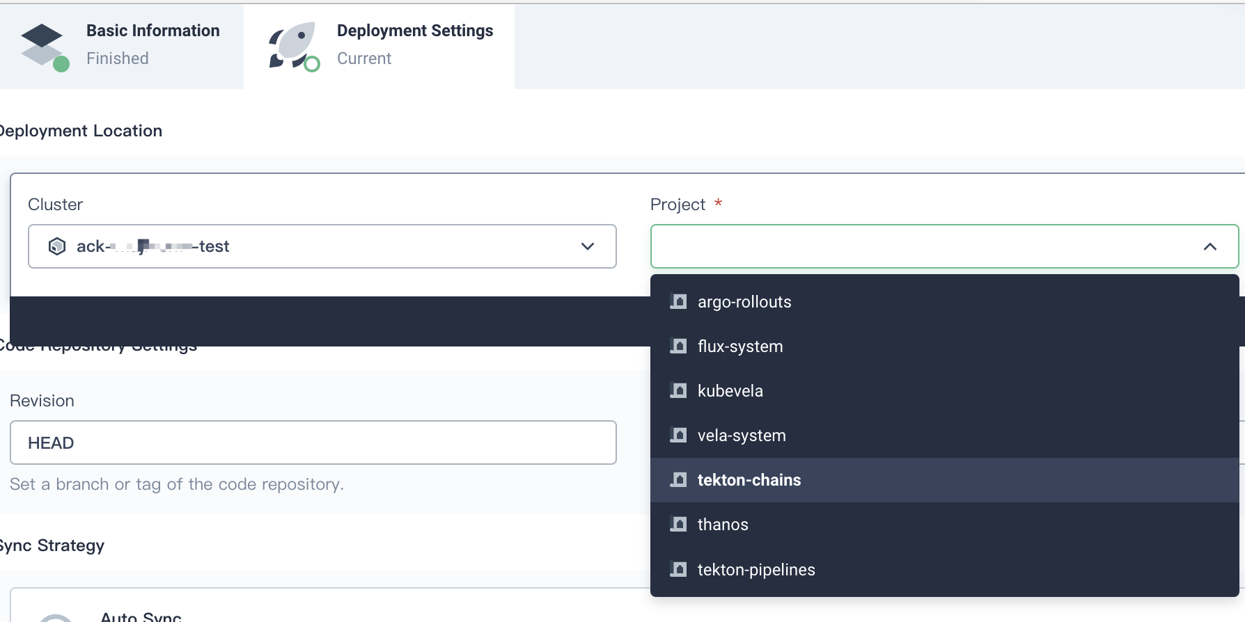[Continuous Deployment] cannot list project from the selected cluster · Issue #563 · kubesphere ...