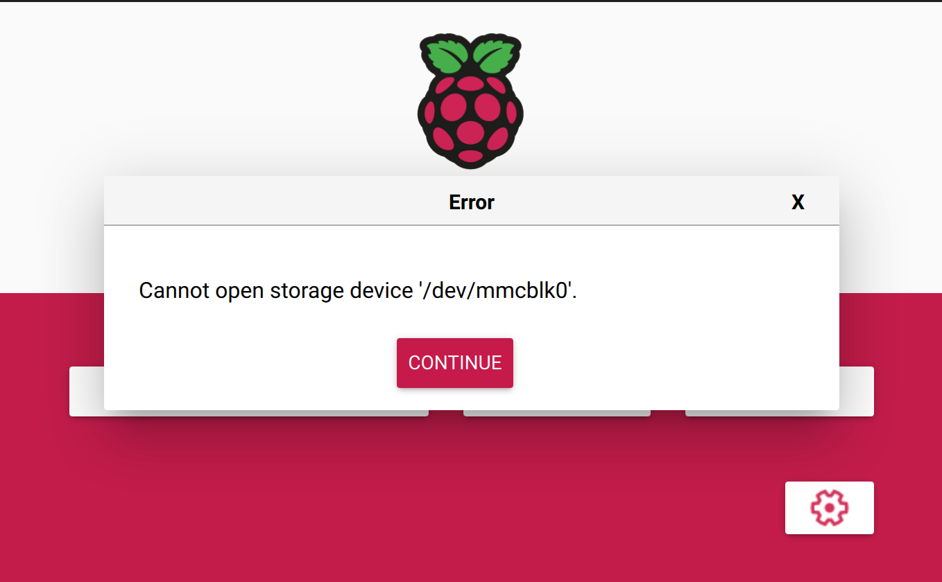 Can't flash any images · Issue #396 · raspberrypi/rpi-imager · GitHub