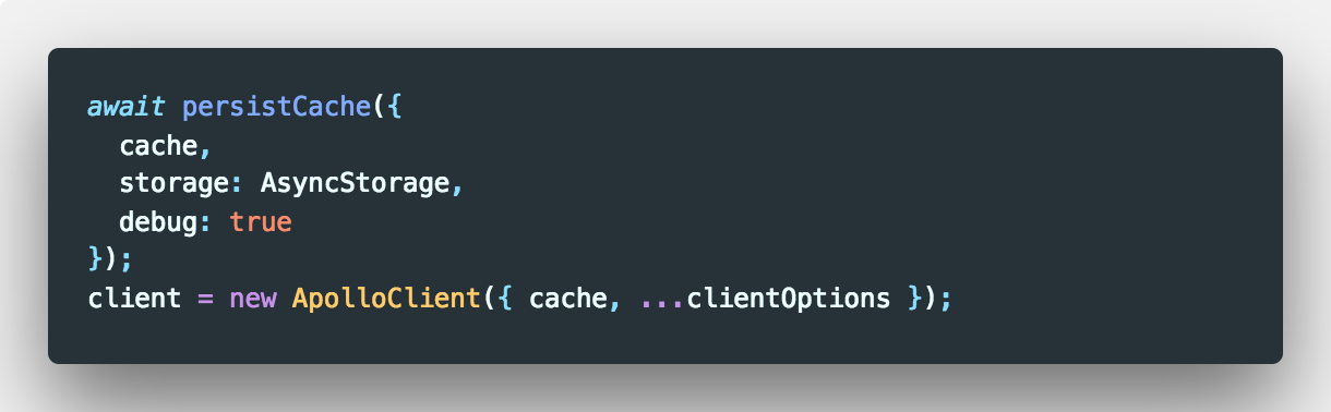 defaultState overrides persisted cache · Issue #85 · apollographql/apollo-cache-persist · GitHub