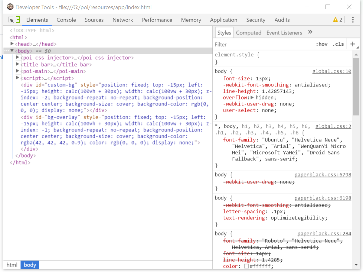 poi最小化后无法复原 · Issue #1714 · poooi/poi · GitHub