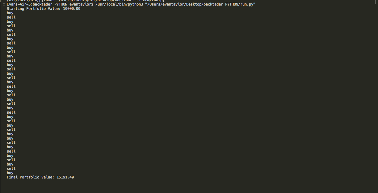 GitHub - evanptaylor/backtesting-engine