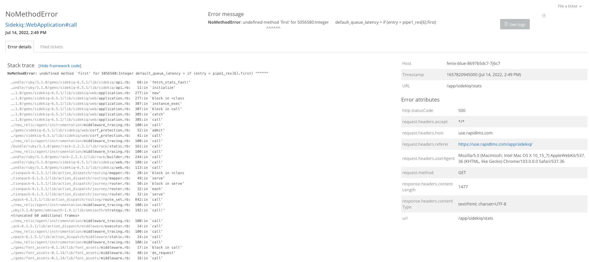 Sporadic failure loading web UI · Issue #5431 · sidekiq/sidekiq · GitHub