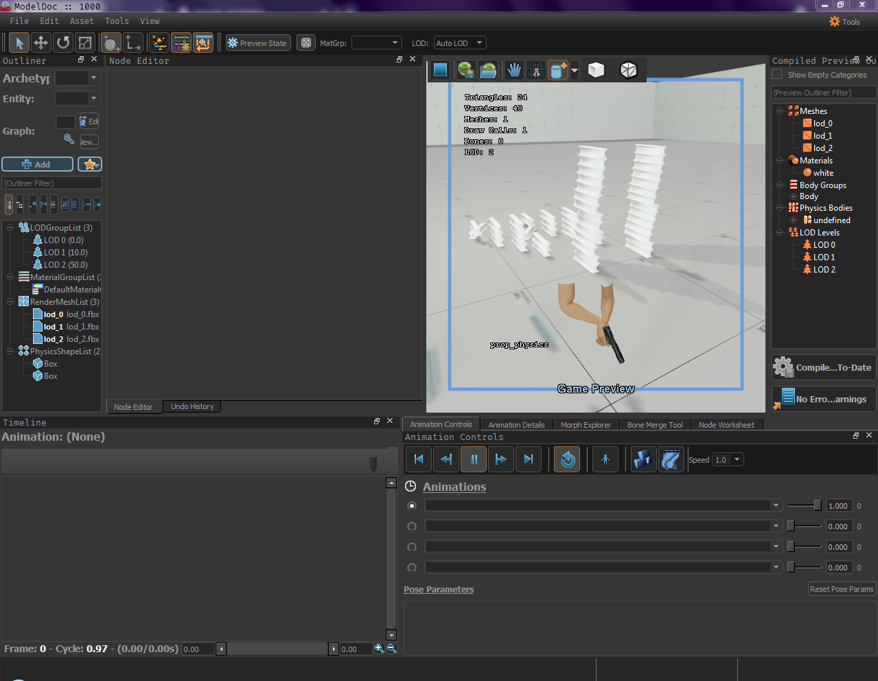 Viewmodel shows in modeldoc game simulation · Issue #687 · Facepunch/sbox-issues · GitHub