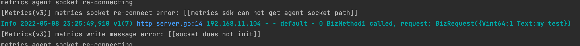 service panic when the request json request body is invalid · Issue #433 · cloudwego/kitex · GitHub