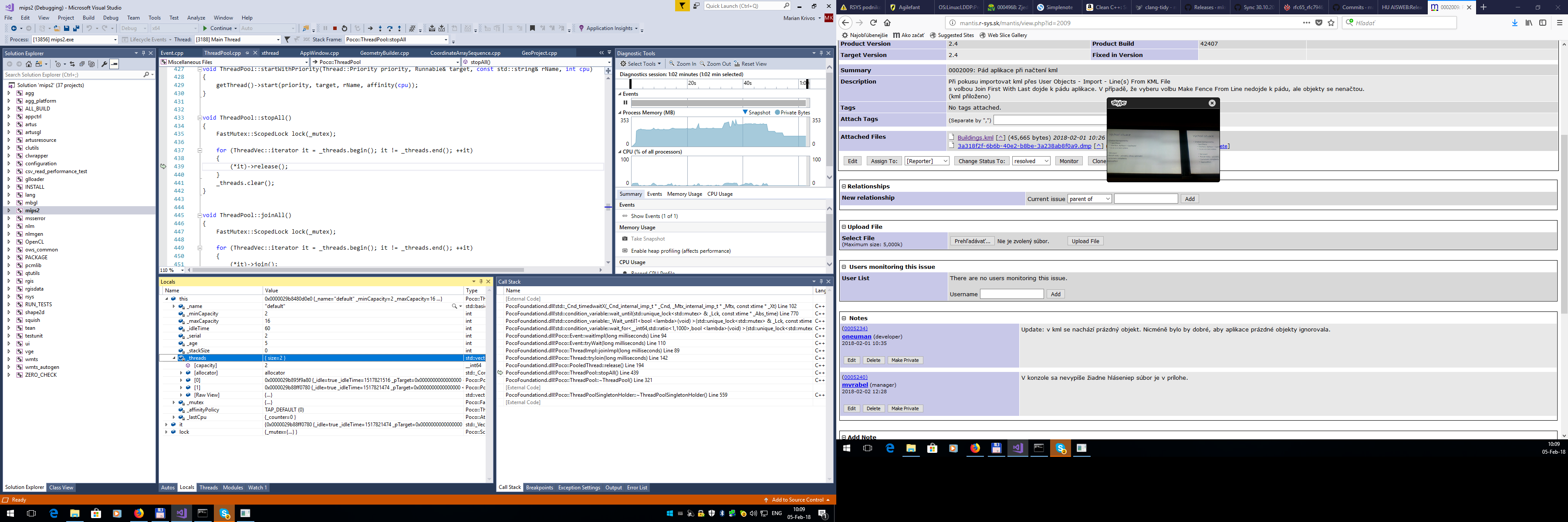 POCO SQLite Data Connector hangs for 20 secs waiting for thread timeouts on Windows · Issue ...