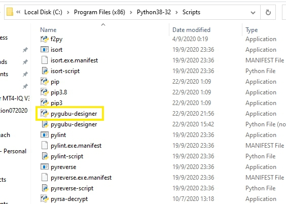 Can not run pygubu-designer ver 0.10.2 · Issue #207 · alejandroautalan ...