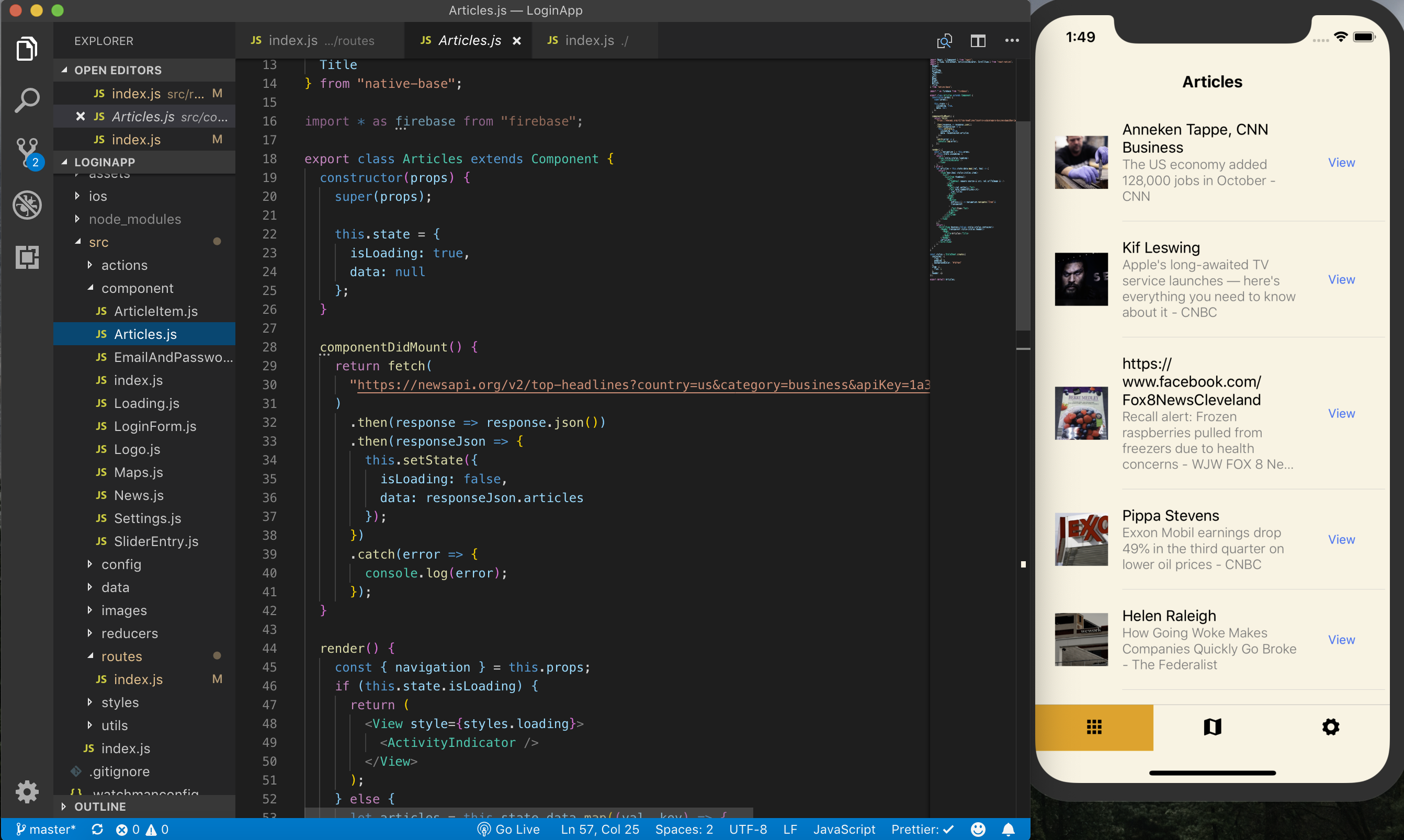 GitHub - hltoktay/ArticleApp: Search your destination's news