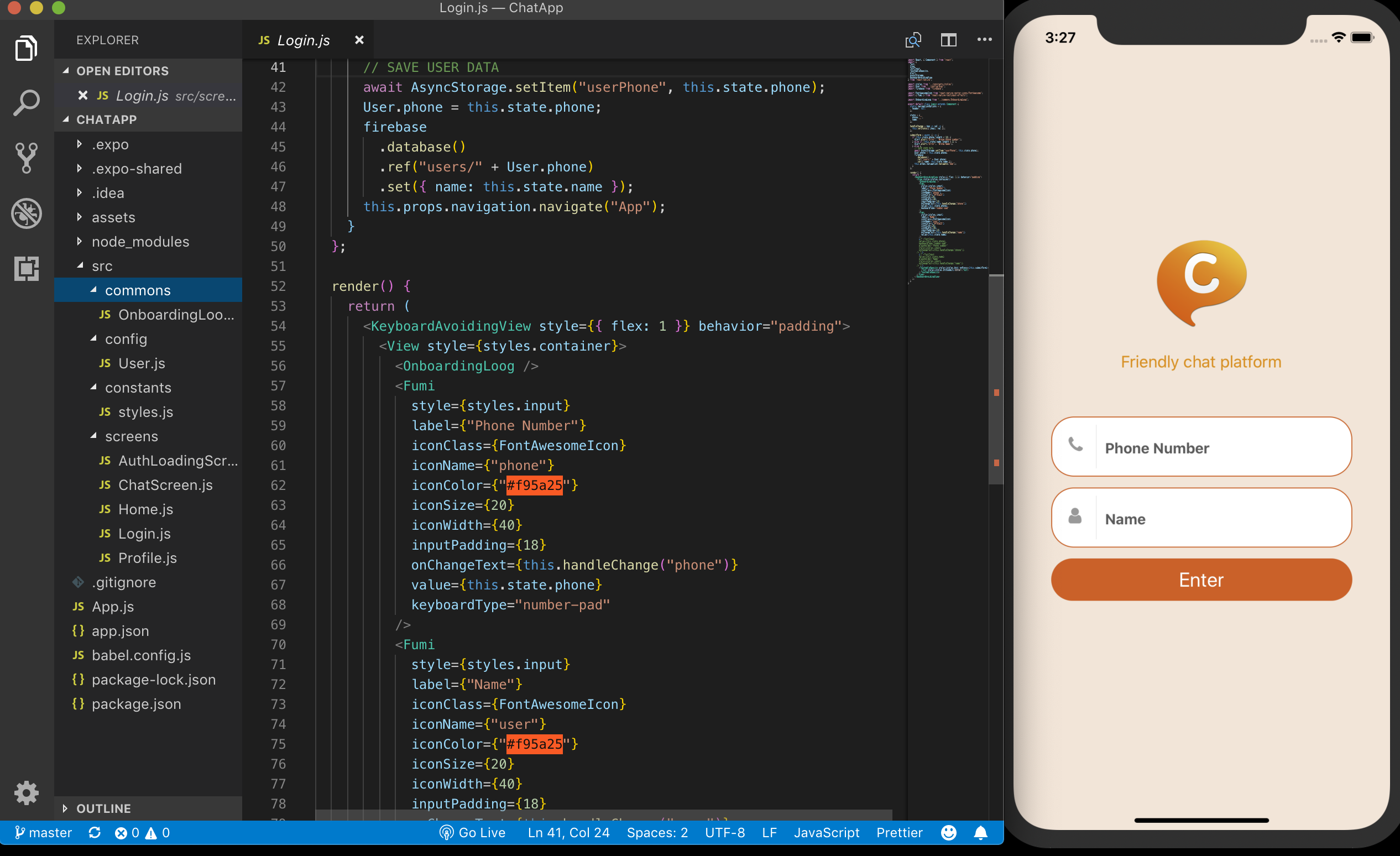 GitHub - hltoktay/ChatApp: Creating chat app for small business owners
