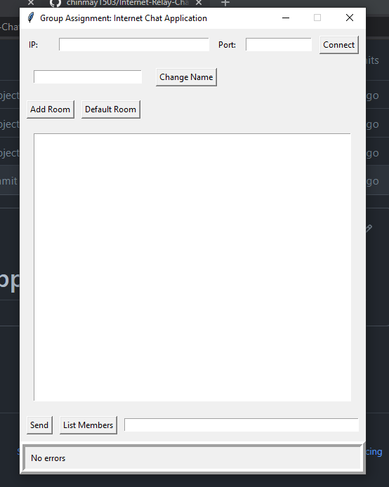 GitHub - chinmay1503/Internet-Relay-Chat-Application