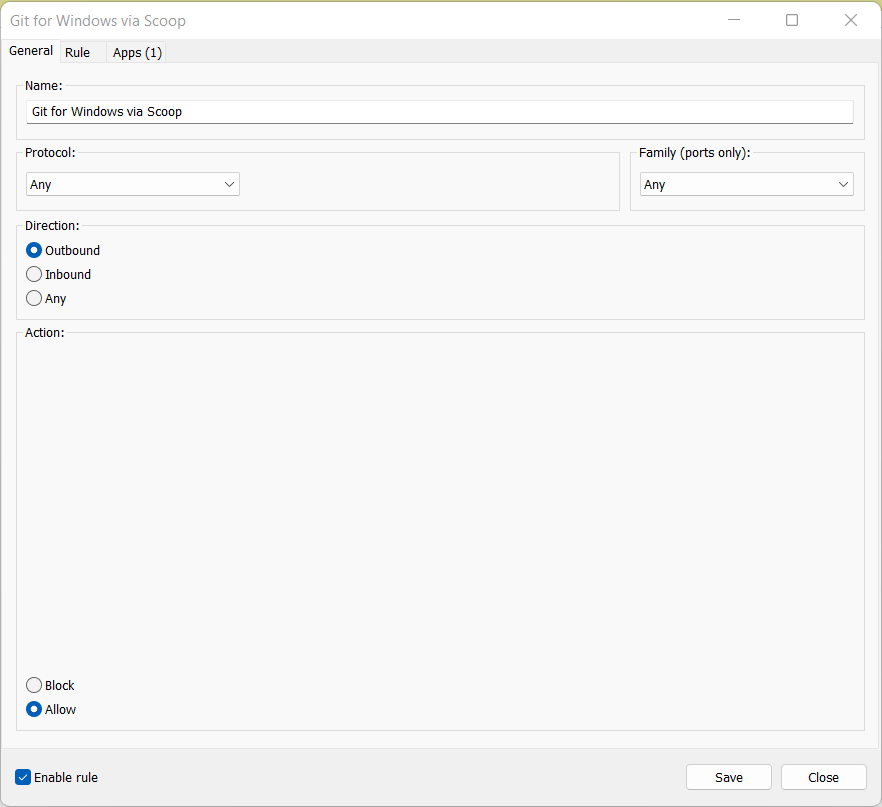 Blocklist menu items "Allow" actually block · Issue #512 · henrypp/simplewall · GitHub