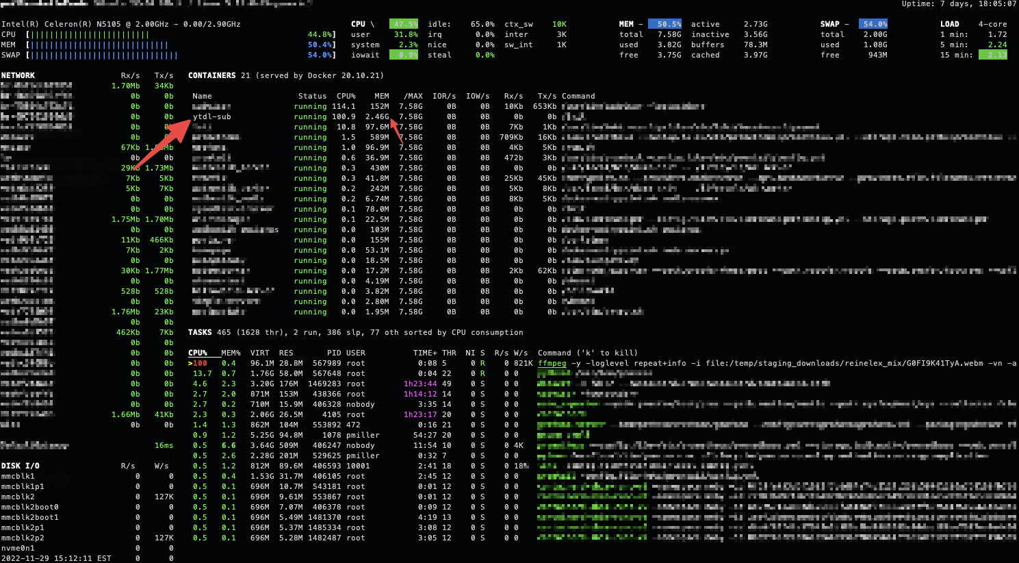 Possible Memory Leak · Issue #374 · jmbannon/ytdl-sub · GitHub