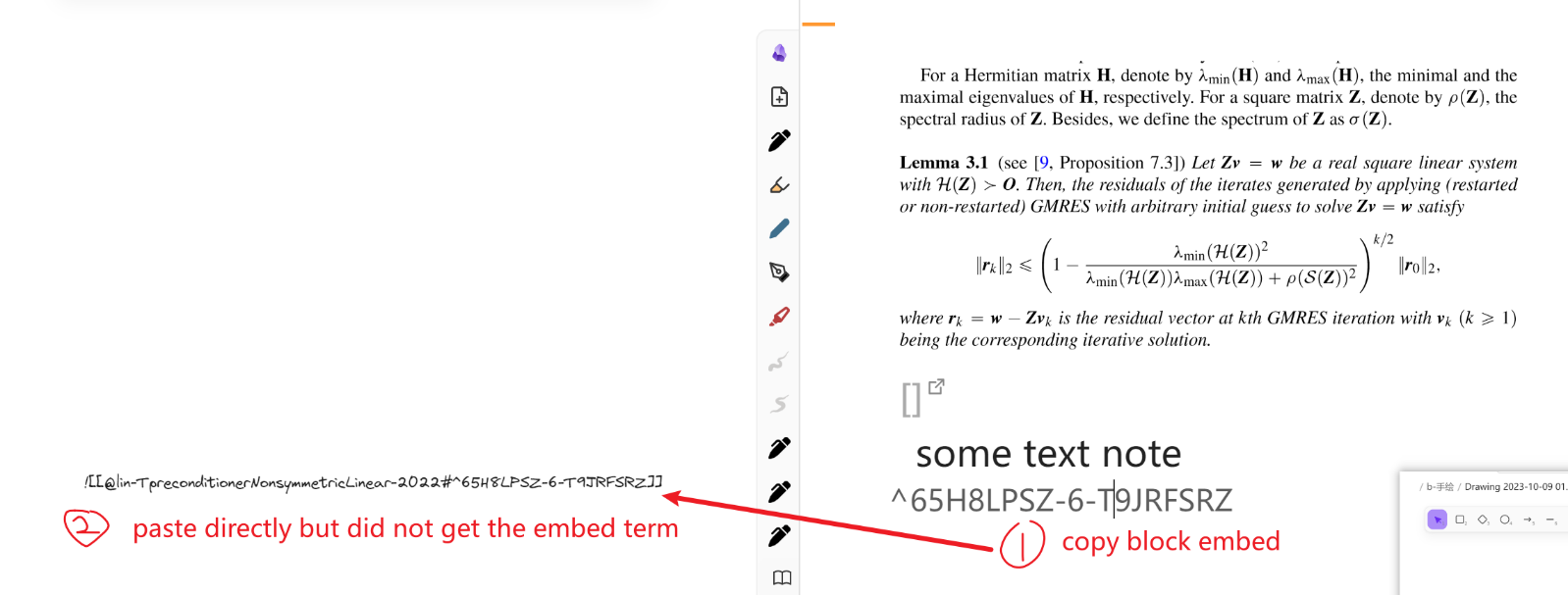 FR: Efficient Block Embedding for Content Reorganization (Effective Integration of Markdown ...