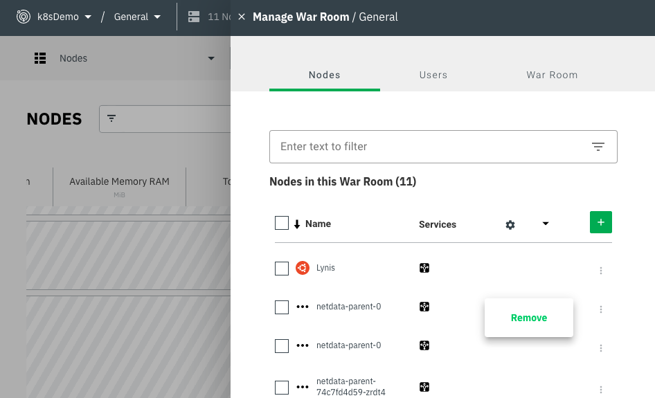 Delete unreachable node from room · Issue #9741 · netdata/netdata · GitHub