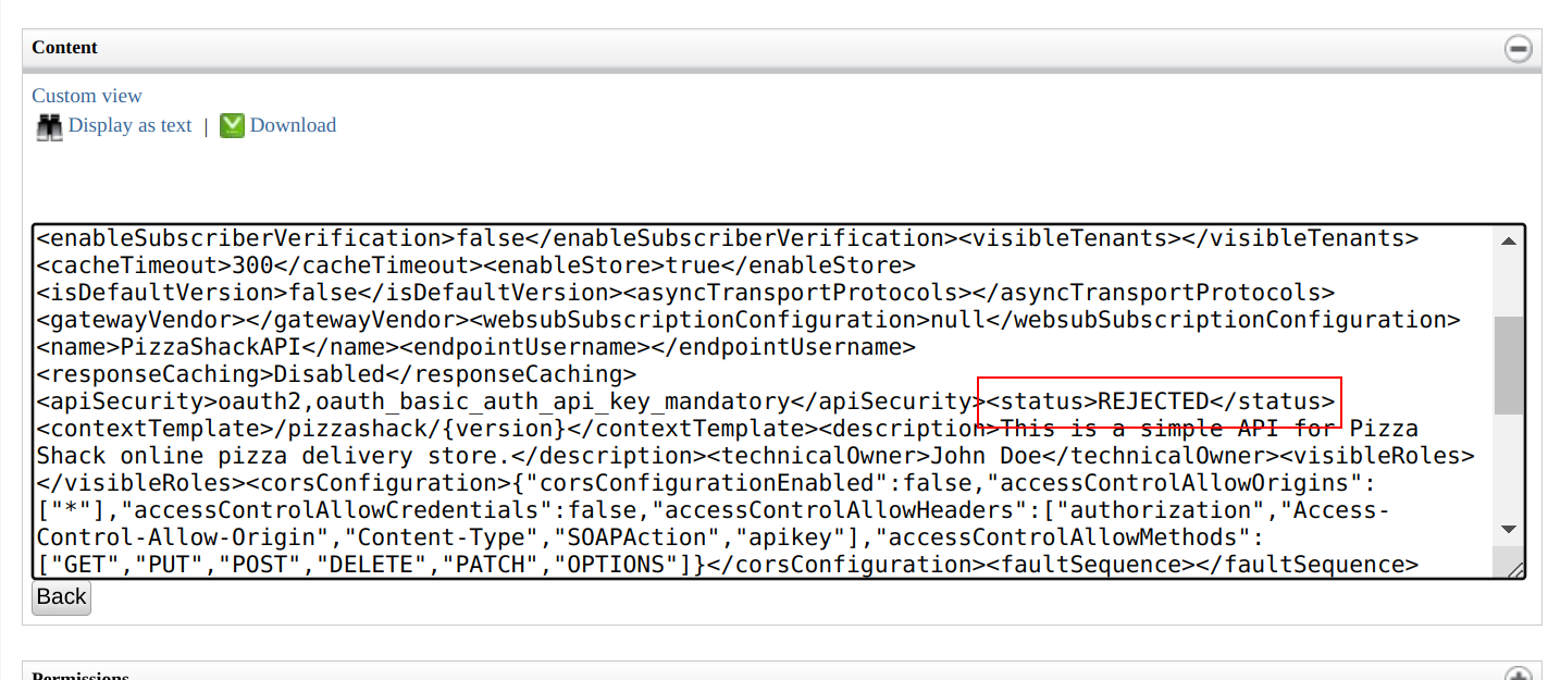 Custom lifecycle status is not displayed correctly in carbon console · Issue #1536 · wso2/api ...