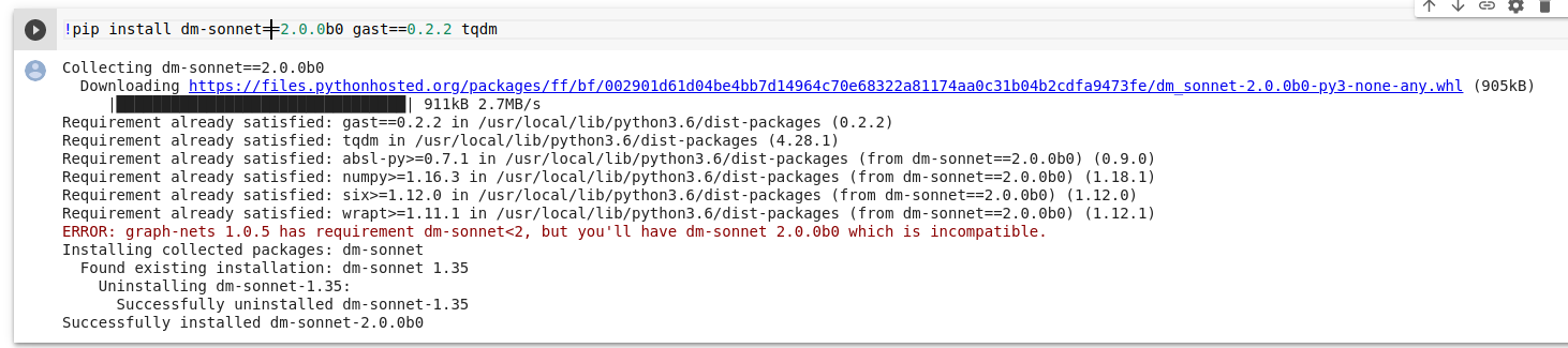 version conflict in example · Issue #166 · google-deepmind/sonnet · GitHub