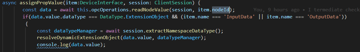 Error: getExtensionObjectConstructorFromBinaryEncoding cannot find constructor for ...